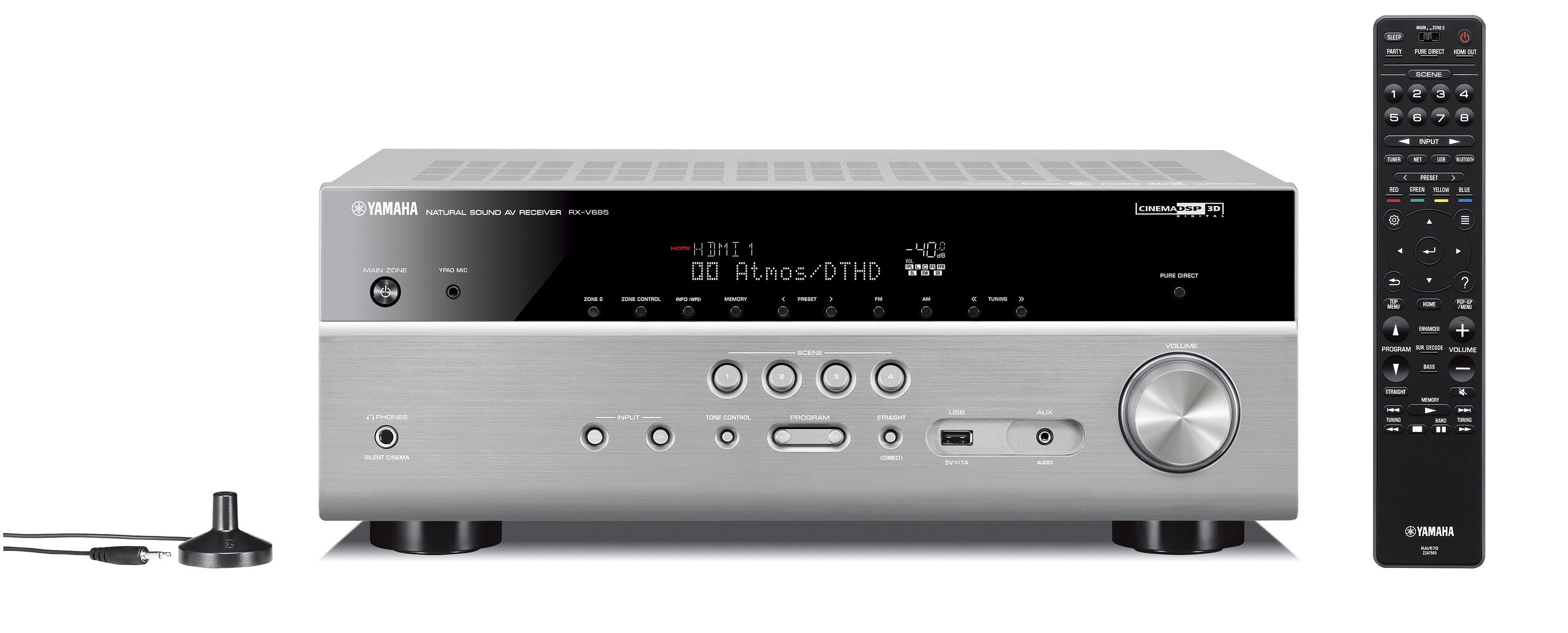 RX-V685 - 개요 - AV 리시버/앰프 - 오디오 및 비주얼 - 제품 정보 - 야마하 - 대한민국