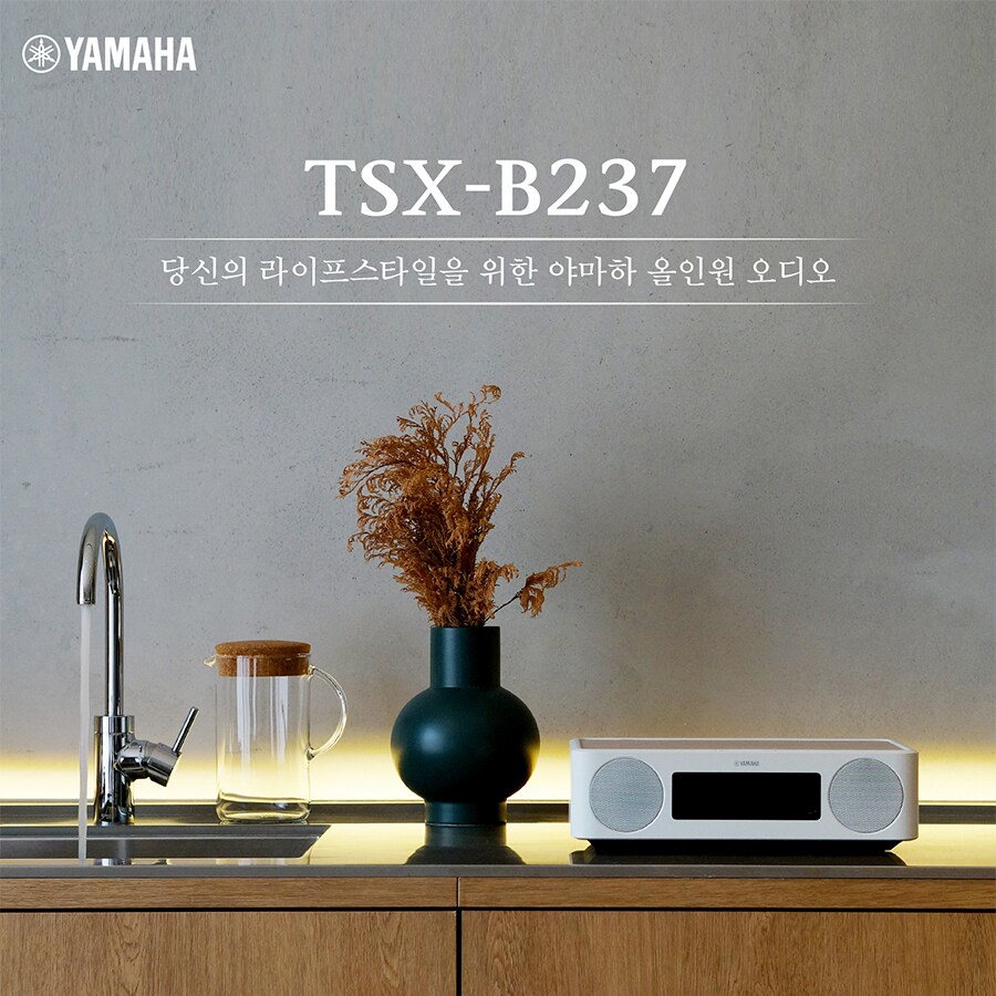 올인원 오디오 TSX-B237 출시