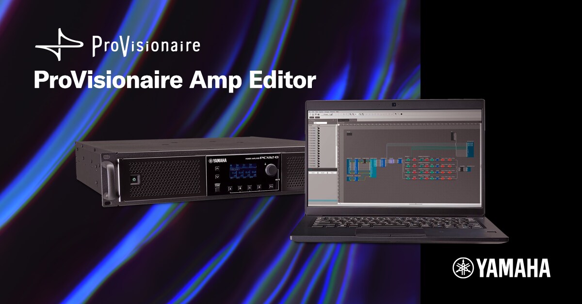ProVisinaire Amp Editor - 개요 - 소프트웨어 - 프로 오디오 - 제품 정보 - 야마하 - 대한민국