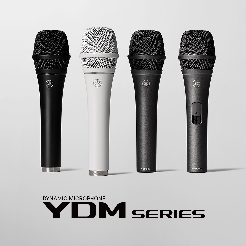 야마하뮤직코리아, 성능과 디자인 모두 잡은 'YDM 시리즈' 마이크 출시